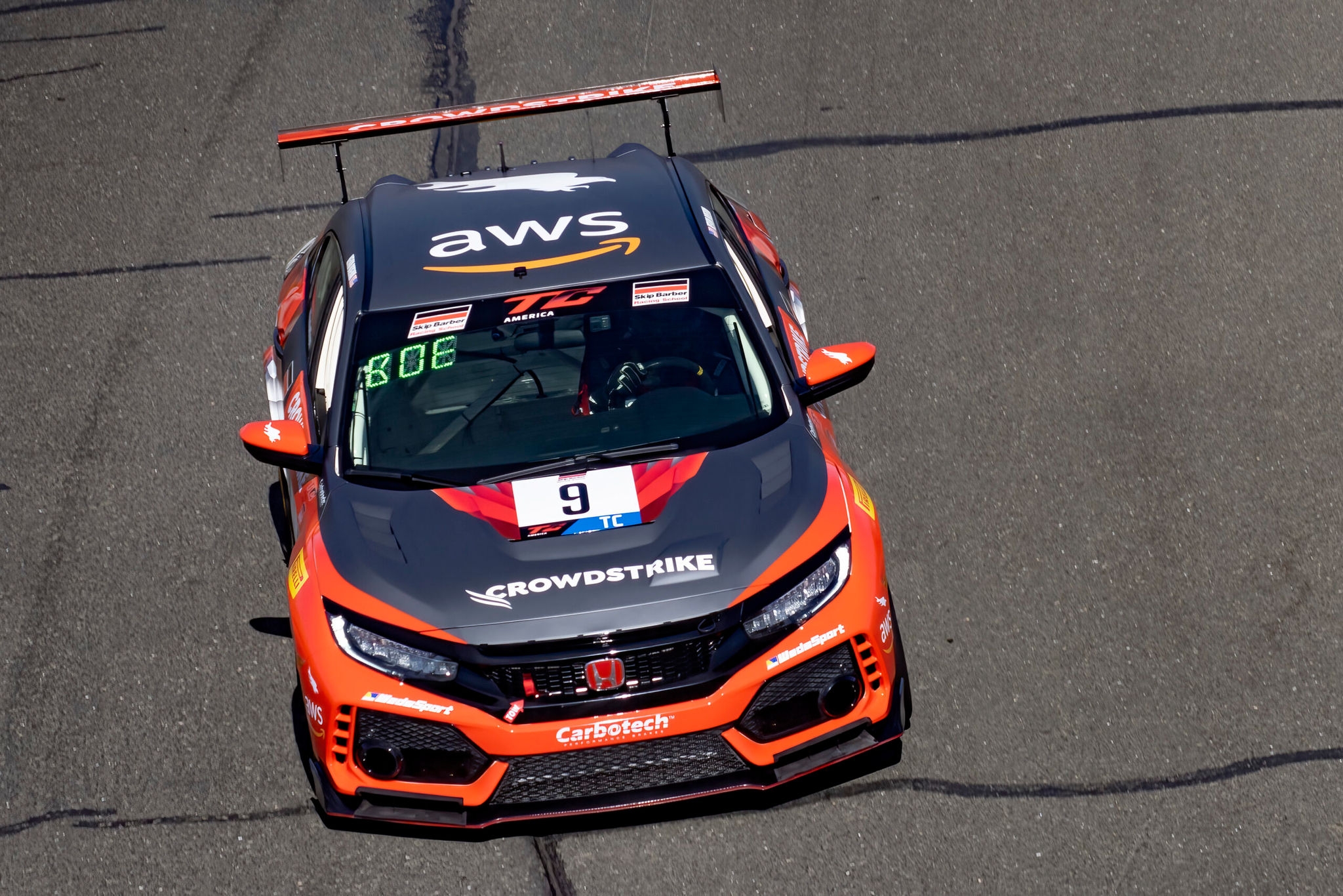 CrowdStrike Shines On and Off the Track at Sonoma